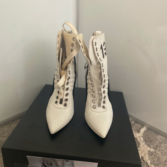 Puma High Heel Leather-Rihanna | Shoes | Puma Rihanna Fenty Heel White ...